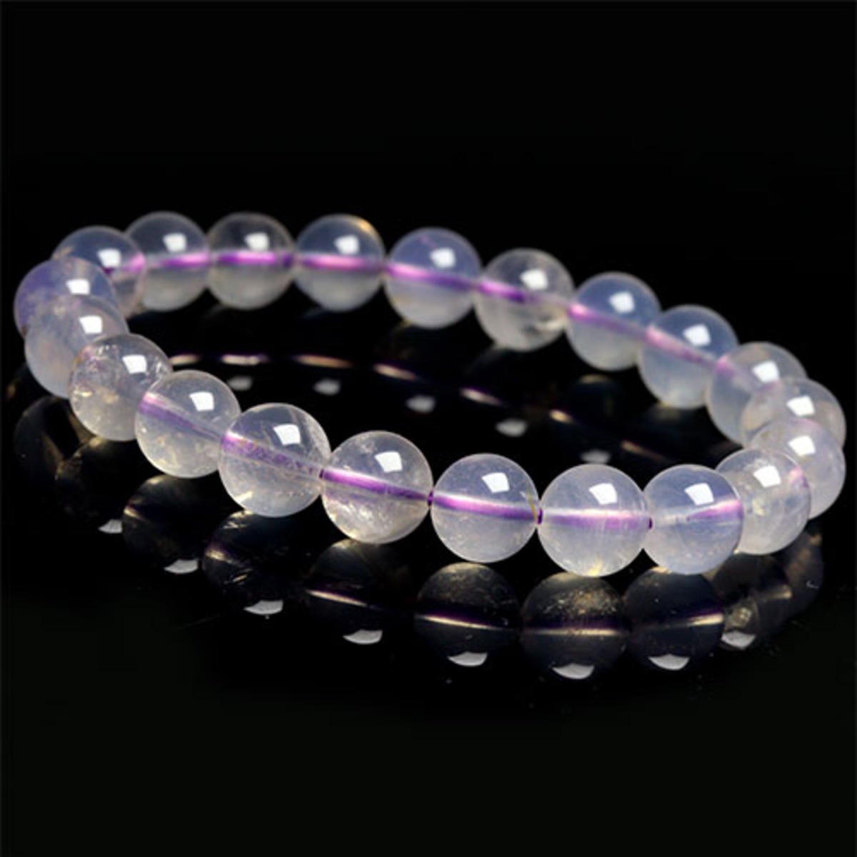 〔K1353-11m〕11mmお買い得 スコロライト ラベンダークォーツ ブレスレット | FOREST-STONE