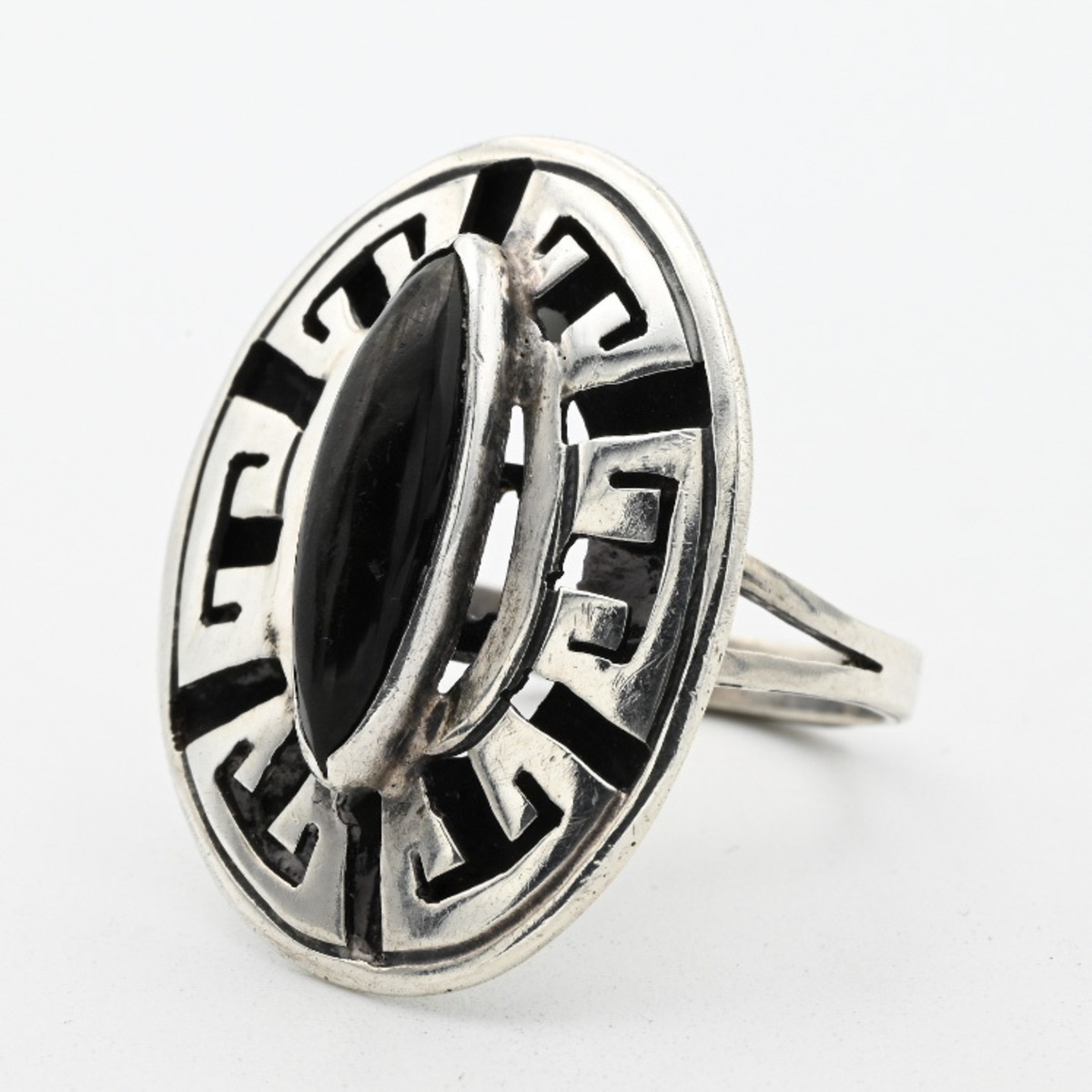 Jasper Stone Cutout Cocktail Taxco Ring By #Adjustable / Mexico ...