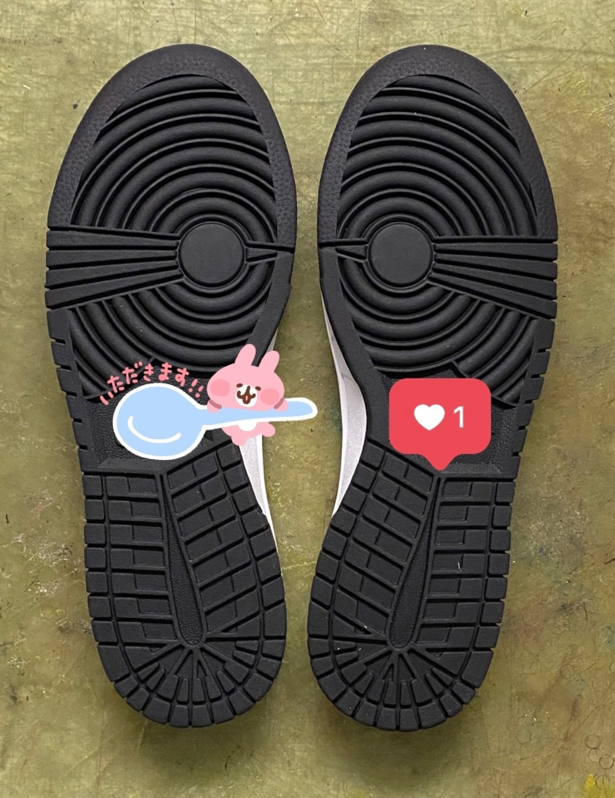 DUNK RETRO TYPE OUTSOLE WHITE BLACK | SNEAKER D.I.Y. STORE