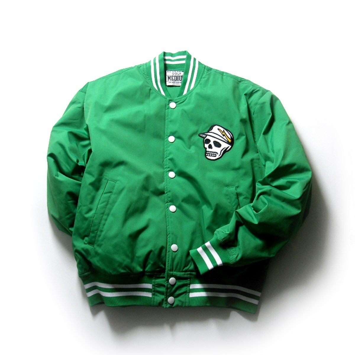 DEVEREUX GOLF / デヴァローゴルフ ボンバージャケット 軽量 中綿入り ブルゾン アウター ゴルフウェア ゴルフ 緑 グリーン ...