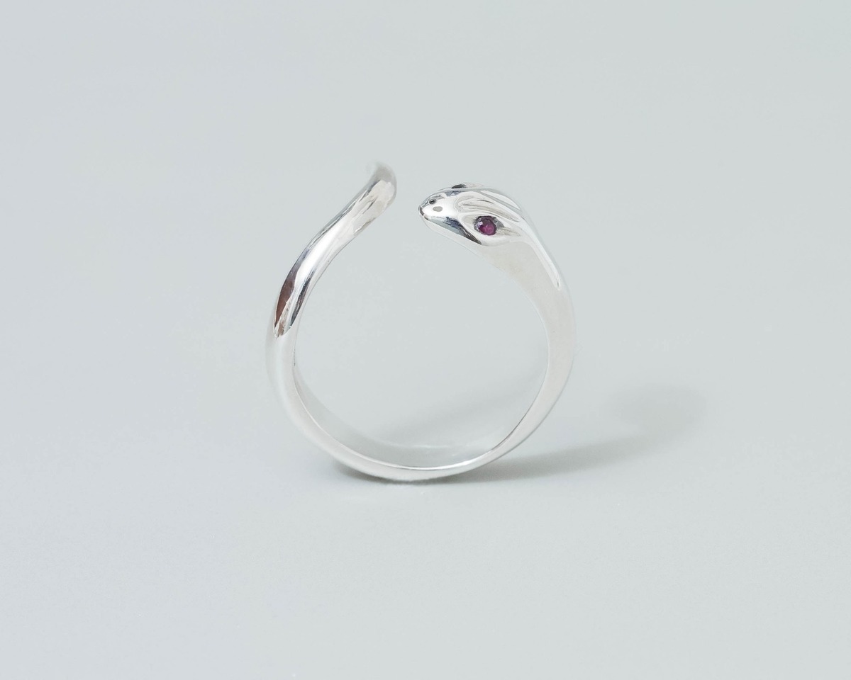 DANAE × MIHO MURAKAMI 【Naga】ring - Ruby | MIHO MURAKAMI