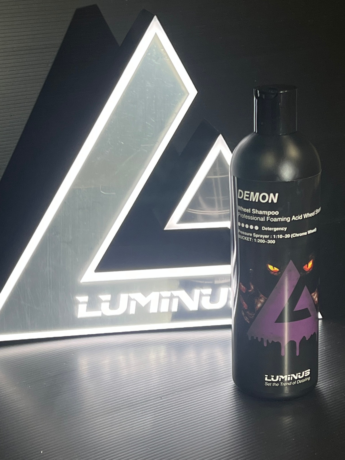 【酸性ホイールシャンプー】韓流洗車 LUMINUS日本正規品 DEMON | KYOTO DETAIL online shop