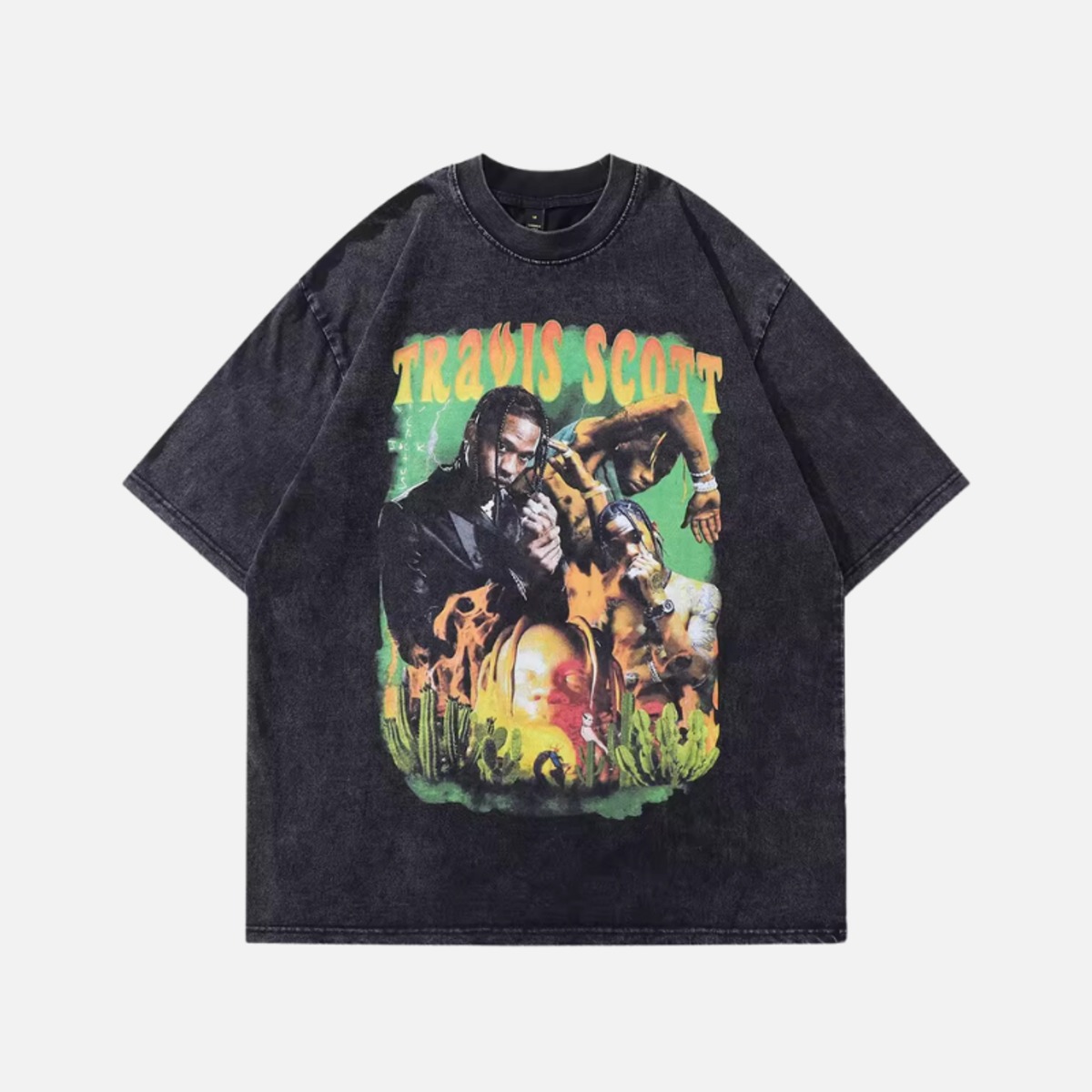 【FLEX0411】Travis Scott Vintage Finished Tee | FLEX MADE | フレックスメイド