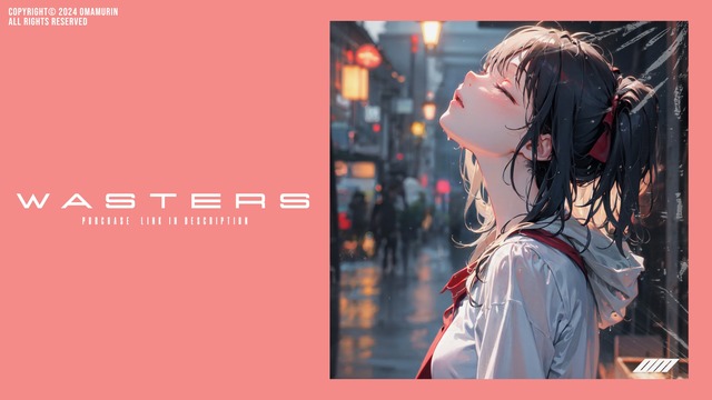 (独占) 2nd wave emo riff x sho-sensei type beat "wasters" | OMAMURIN