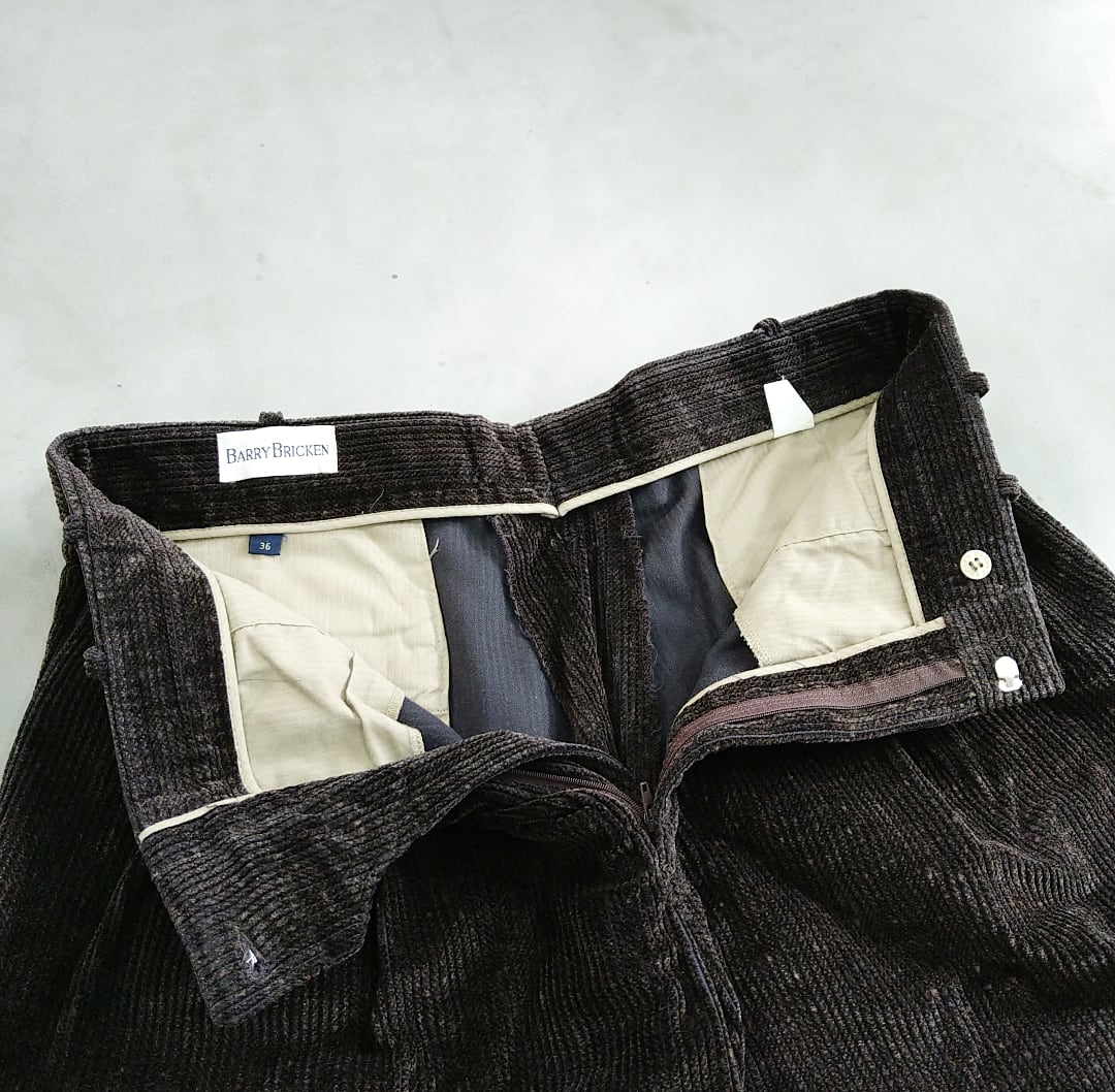 barry bricken corduroy nep pants 小岩店 | What’z up