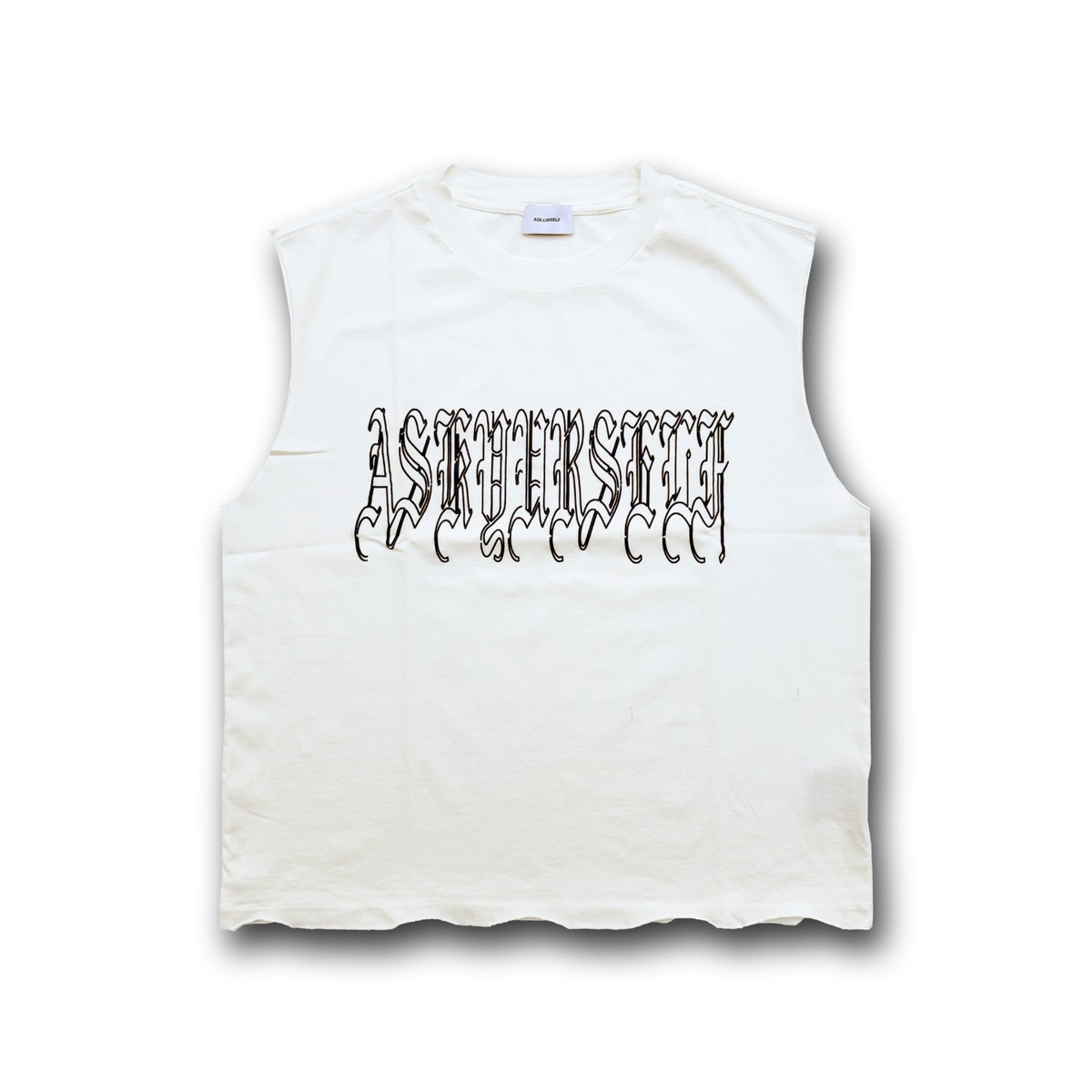 ASKYURSELF / GOTH LOGO TANK | HOLICK
