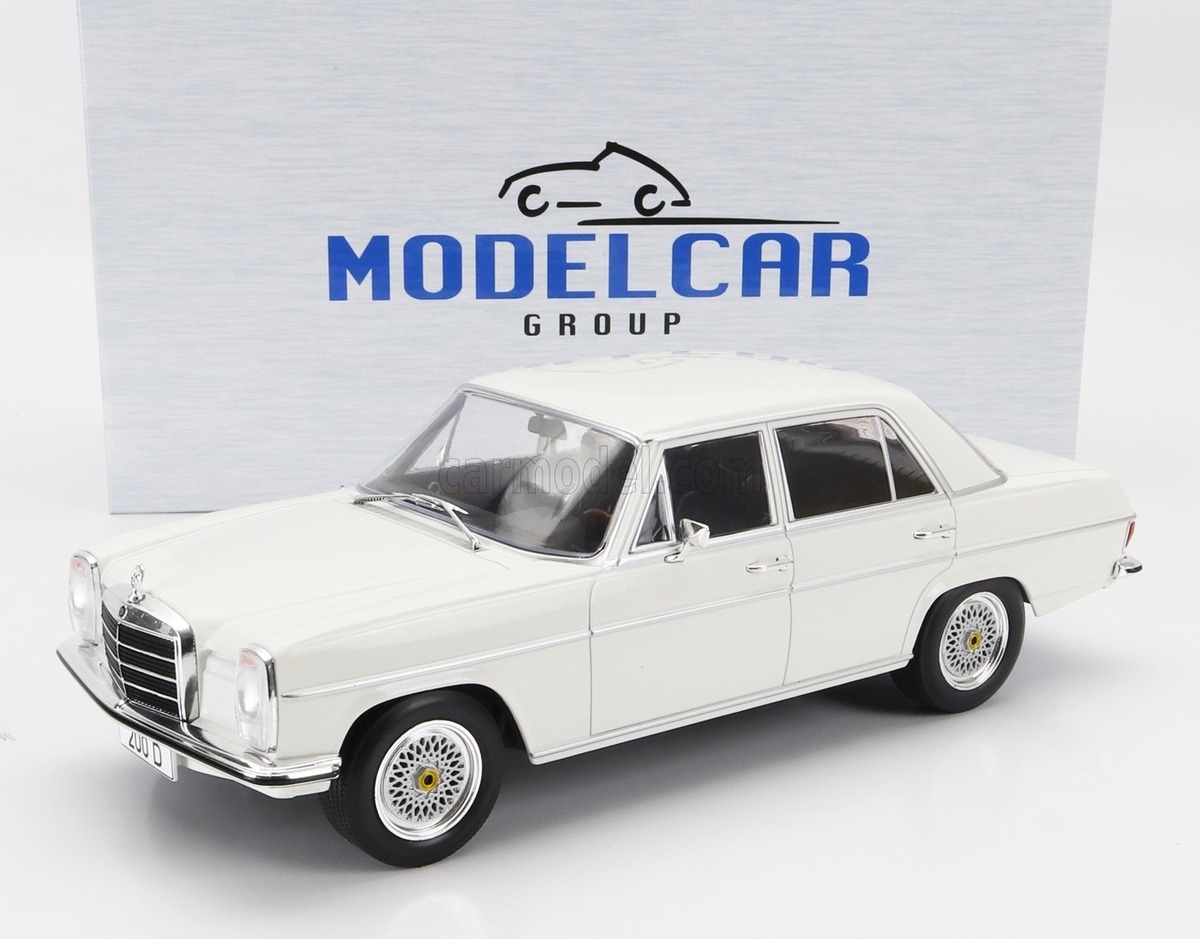 ミニカー 1/18 メルセデス ベンツ 220D MCG 1/18 MERCEDES BENZ 220D (W115) 1968 WHITE MCG18122 | ミニカーショップ ええもん堂