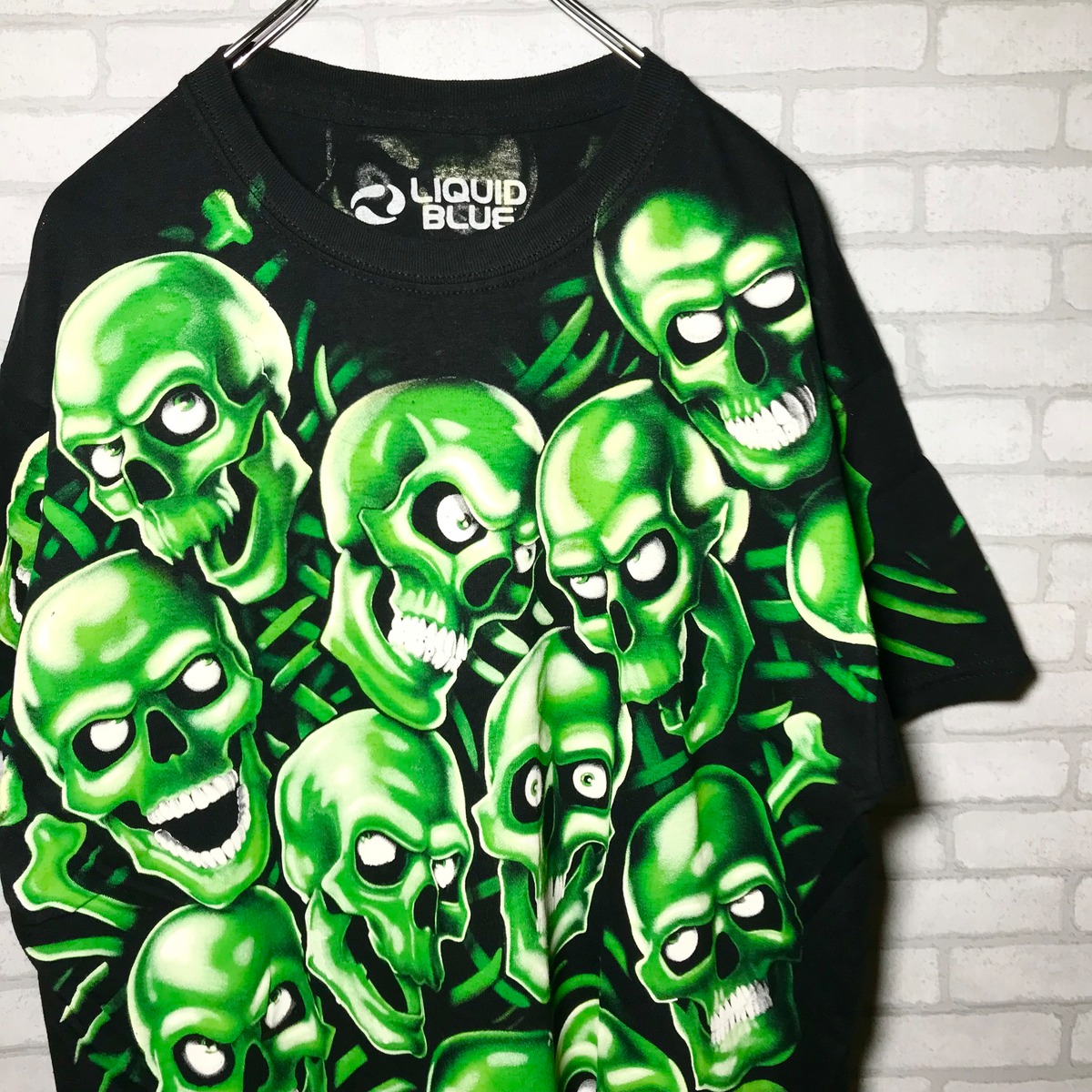 LIQUID BLUE スカルパイル Travis Scott Tシャツ | Kikuchi Avenue