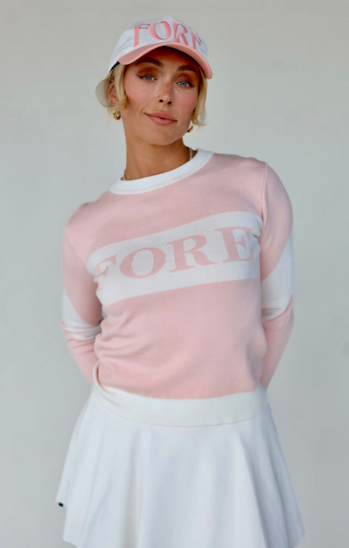 Fore All Fore Sweater | HOLLY'S GOLF MARKET