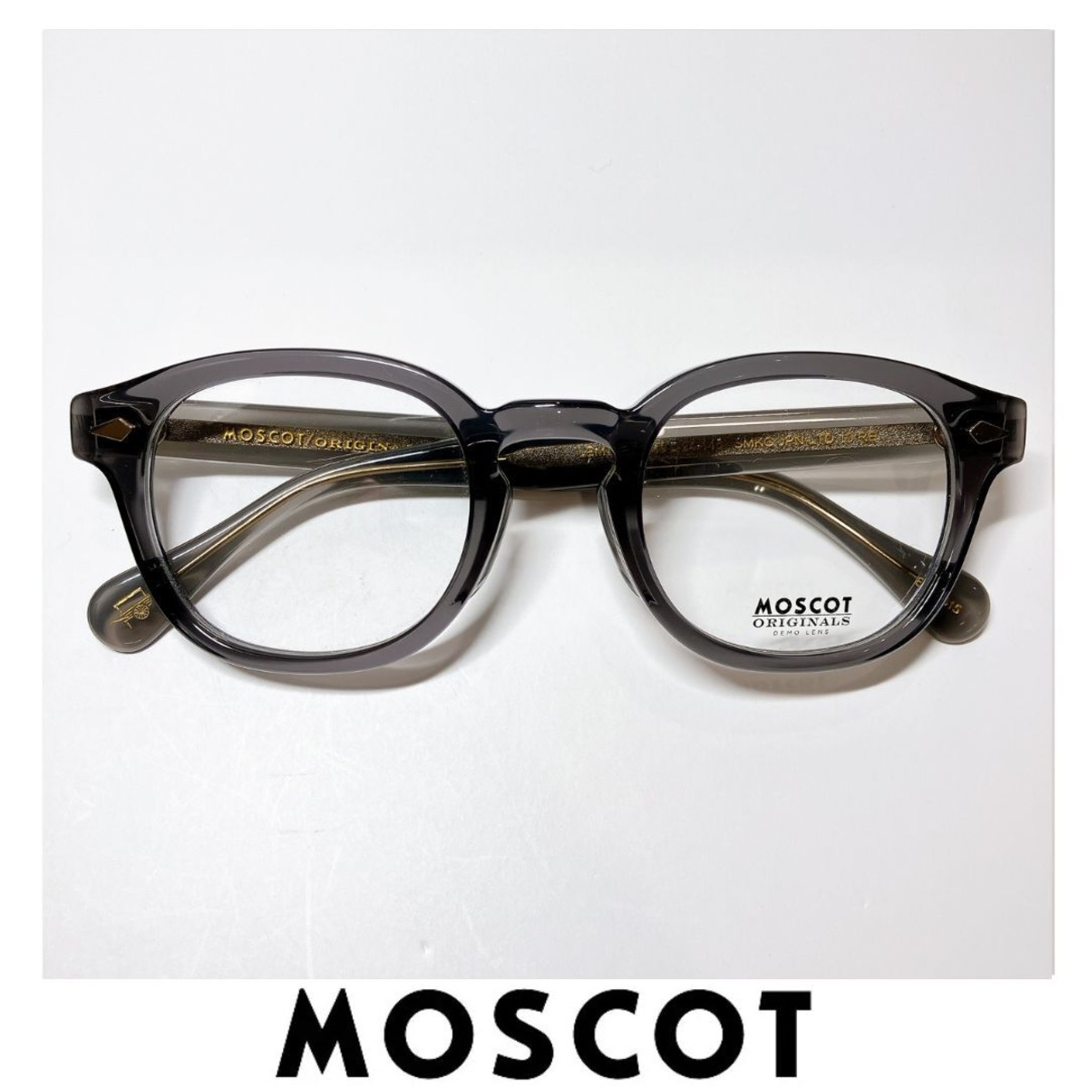 【店頭販売にてSOLDOUT表記】MOSCOT メガネ LEMTOSH 49 24-145 SMKG JPN LTD 13 RE モスコット | メガネやサングラスの専門店 OPTICIAN UEKI