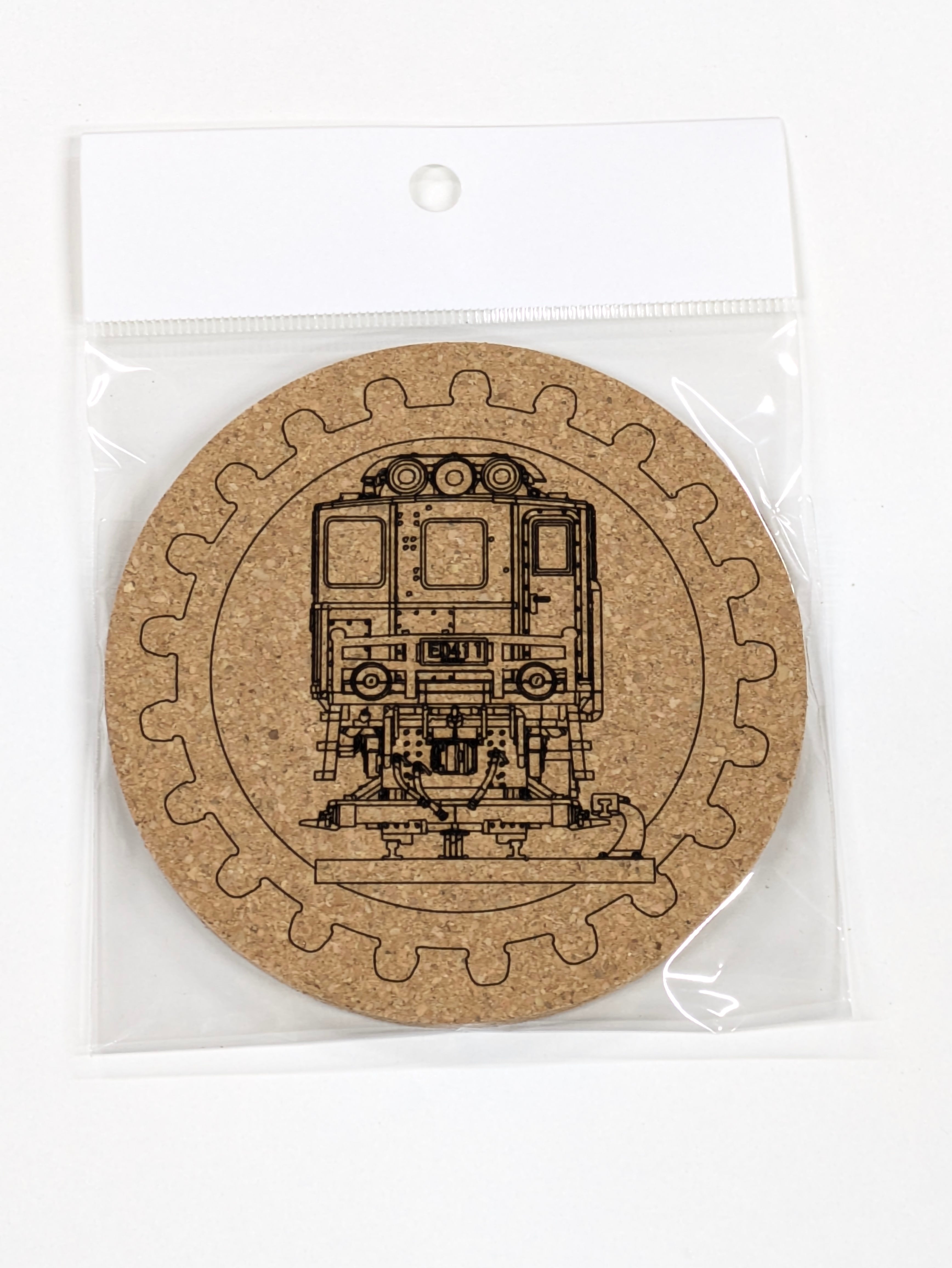 【コースター】 アブト式電気機関車 ED41形（1号機）横川方 | モデルカプラー合同会社