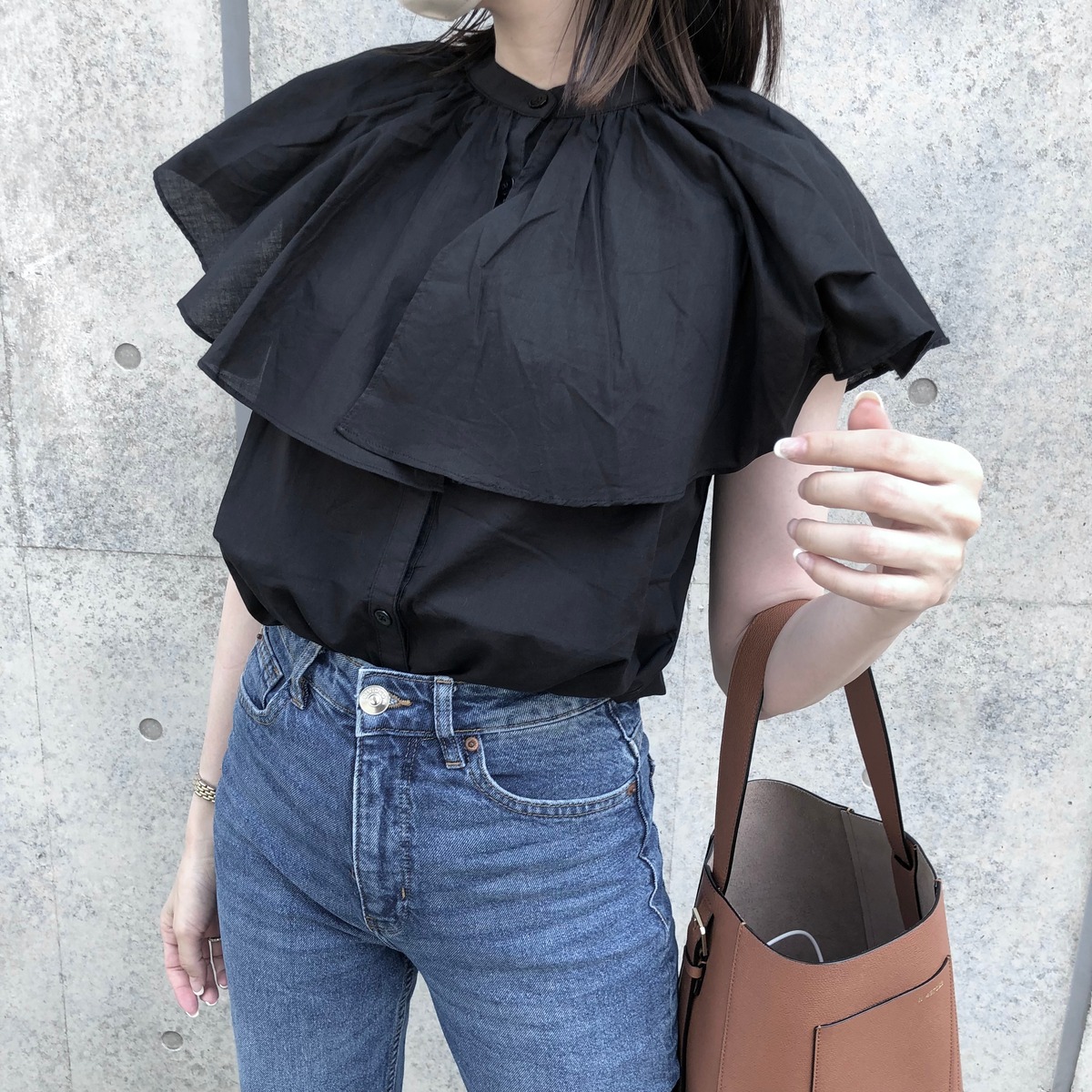 ビッグカラーブラウス | SELECTSHOP Mii