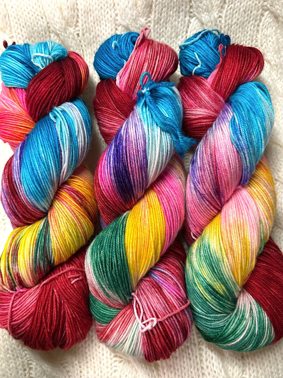 手染めメリノソックヤーン 艶 | Miyuka Handmade