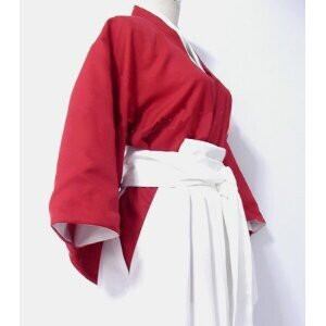 DK2052 ☆るろうに剣心☆ 緋村剣心（ひむら けんしん） 赤和装 　コスプレ衣装　完全オーダメイドも対応可能 K2052 るろうに剣心☆ 緋村剣心（ひむら けんしん） 赤和装 コスプレ