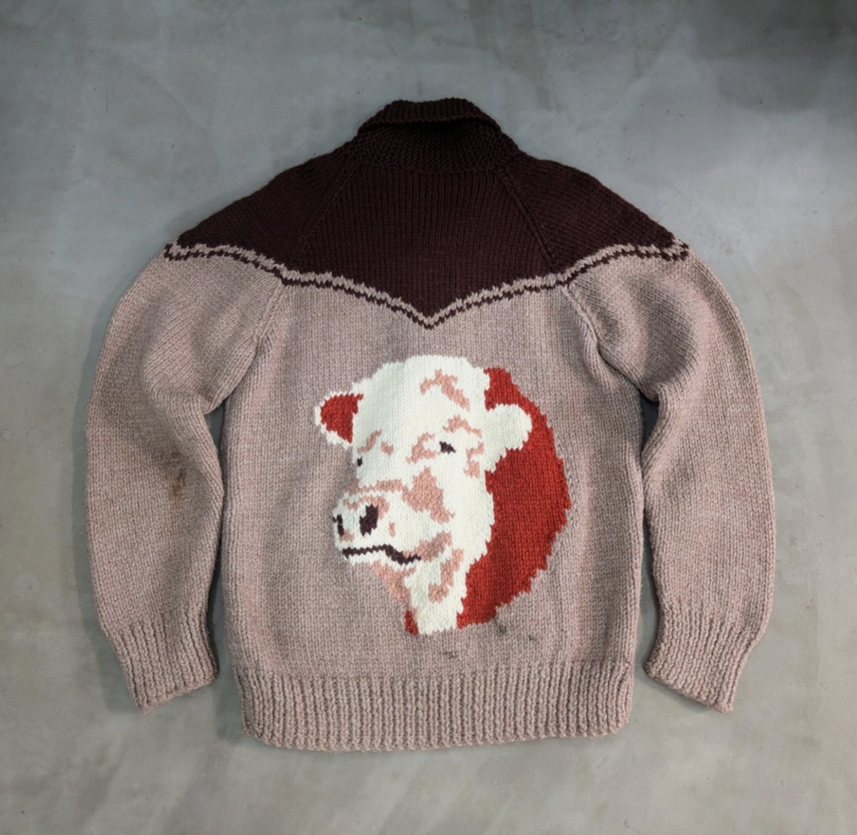 60s〜 cowichan cow knit 小岩店 | What’z up