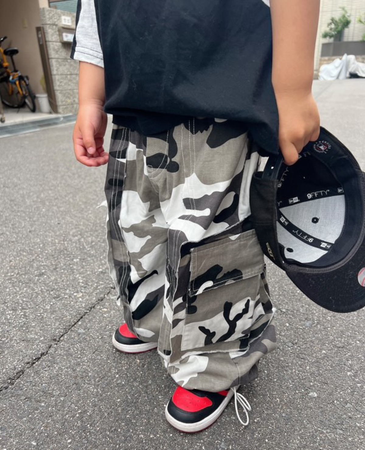 White camouflage pants | CHARME