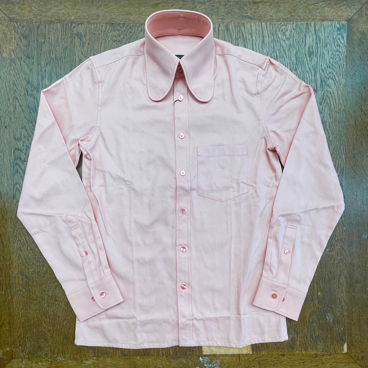 original john BEAGLE COLLAR SHIRTS PALE PINK | fabchic ファブシック