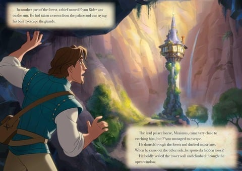 Disney: Tangled (Disney Die-Cut Classics) | the little bookshop tokyo