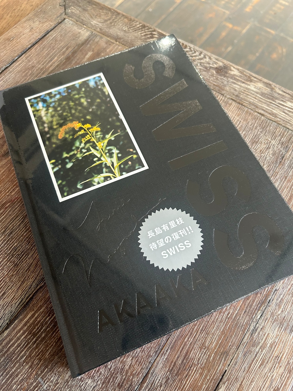 長島有里枝『SWISS』濡羽色 | LIBRIS KOBACO