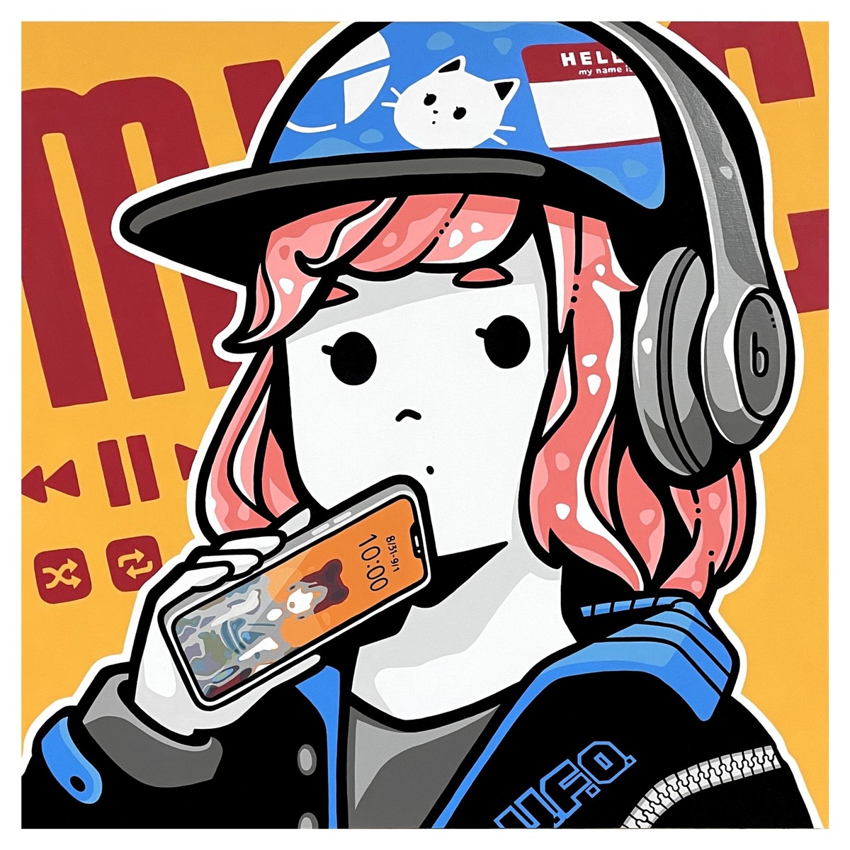 【抽選販売・原画作品】untitled【SANEYUKI MATSUMOTO・SUMMER CONNECTION 2024】 | 青坊主-aobouzu-