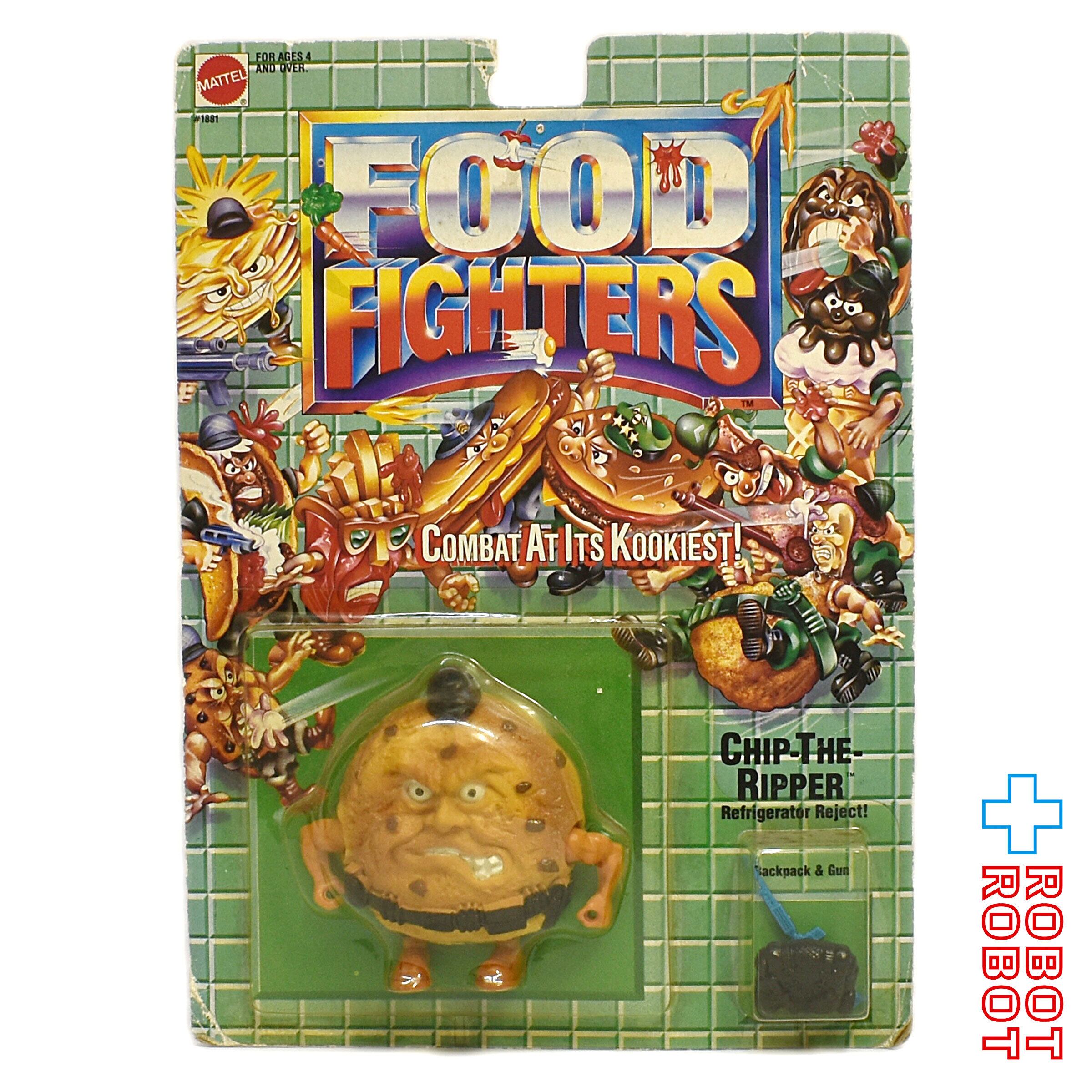 マテル フードファイターズ チップザリッパー アクションフィギュア (ビスケット) 未開封 | ROBOTROBOT