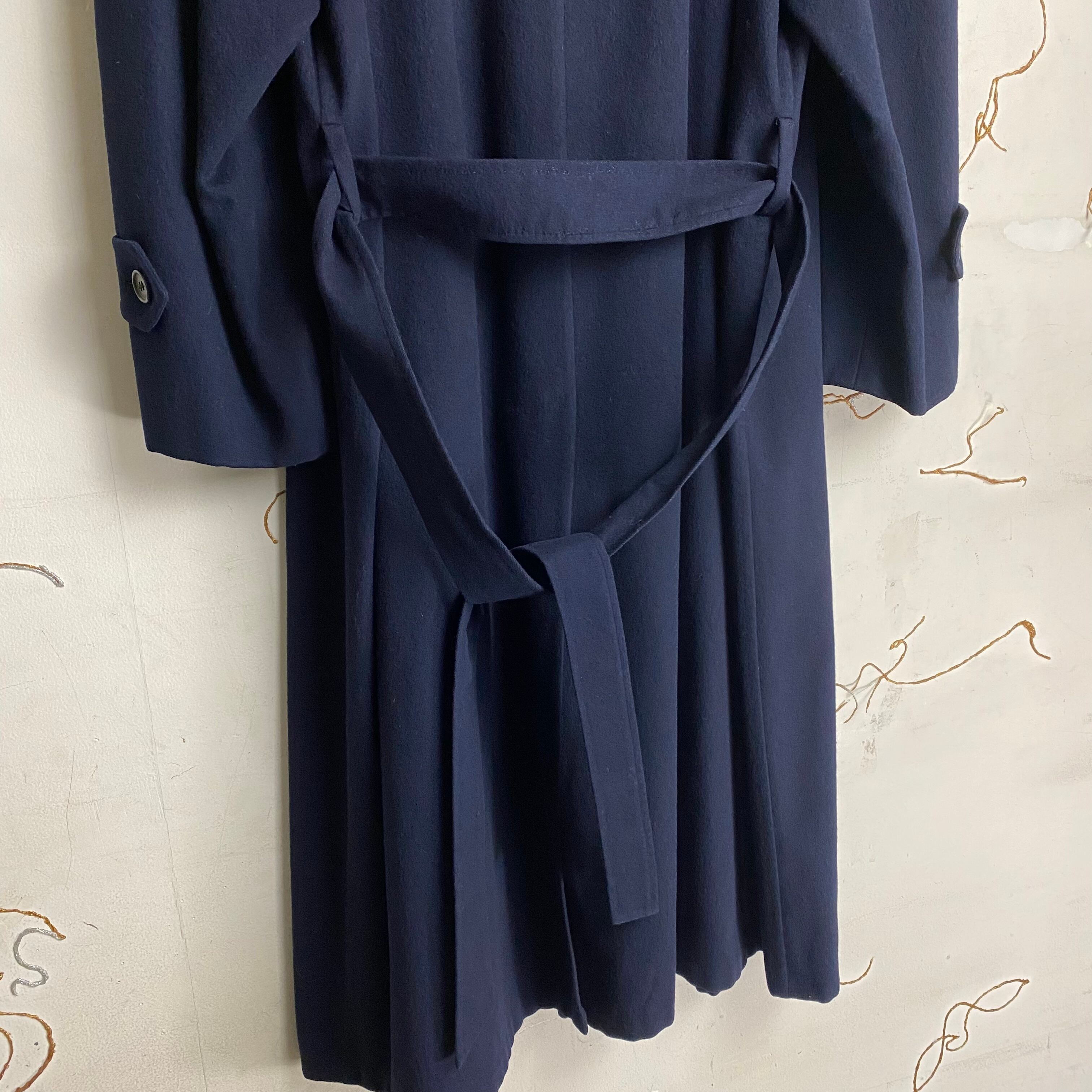 vintage BRIONI × BEALE&INMAN cashmere balmacaan coat | NOIR ONLINE