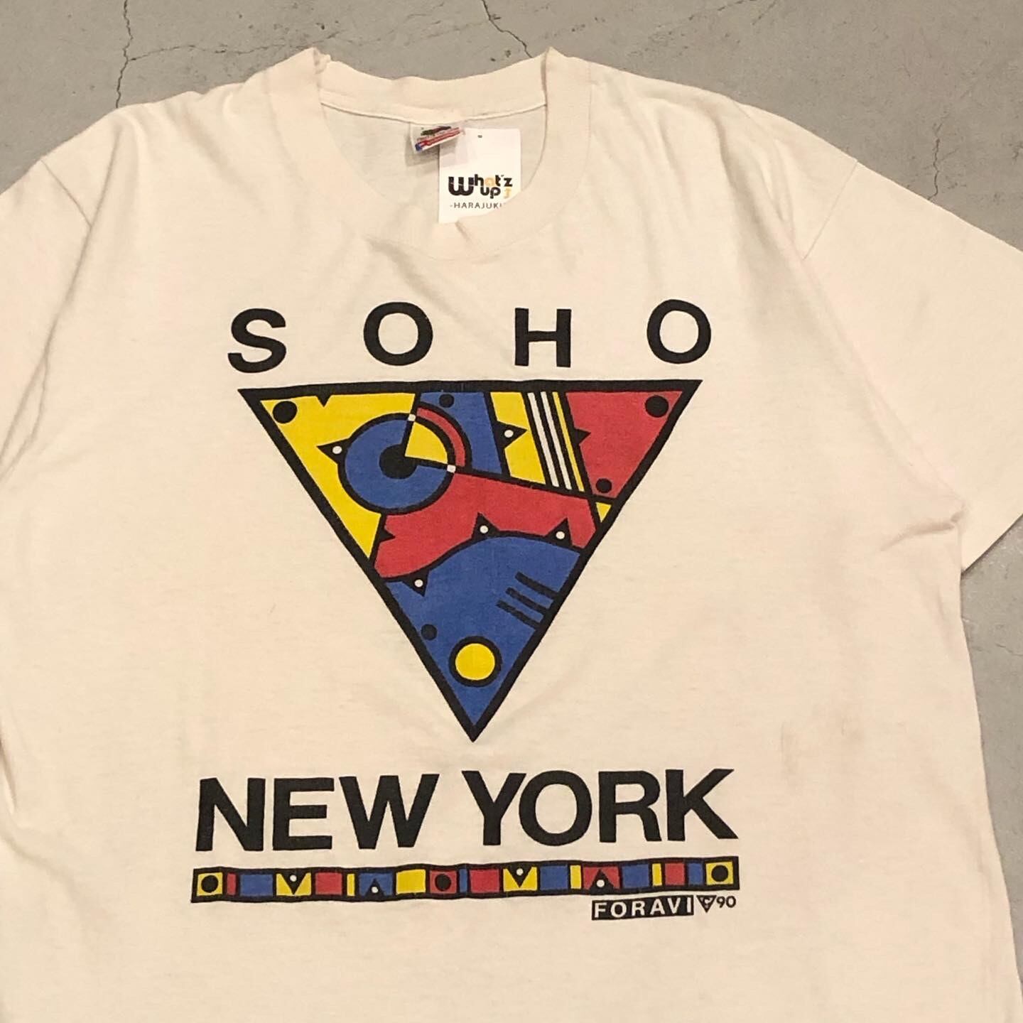 90s NEW YORK SOHO FORAVI t-shirt【高円寺店】 | What’z up