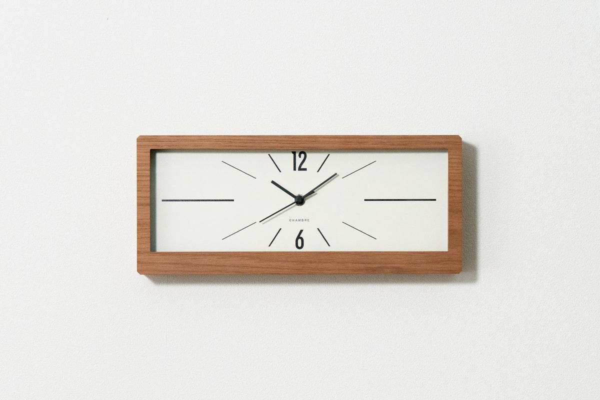 【NEW】LINEAR CLOCK MUKU | シャンブル【CHAMBRE】byインターゼロ