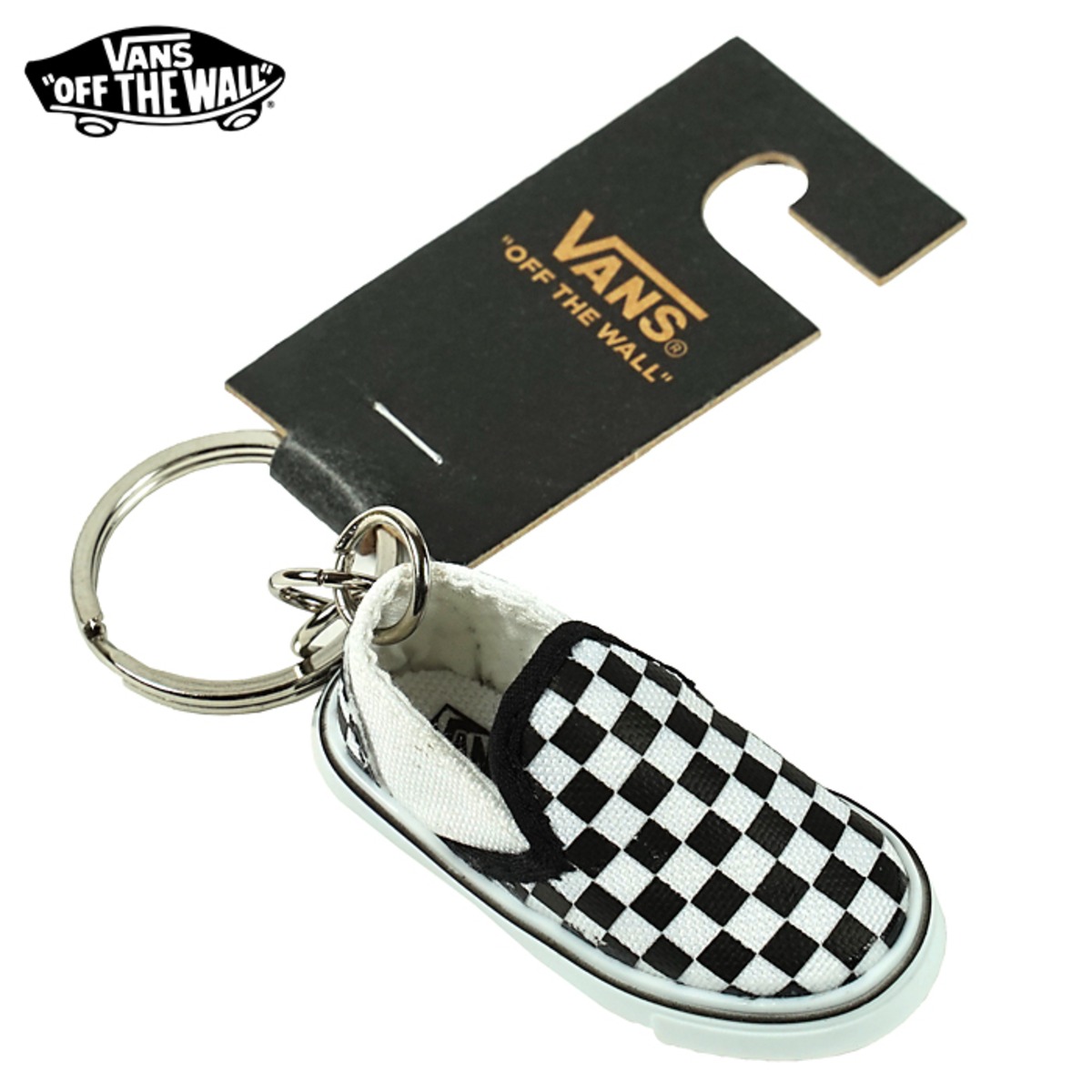 VANS SLIP-ON KEYCHAIN CHECKERBOARD バンズ スリップオン キーチェーン スケボー スケートボード | crass