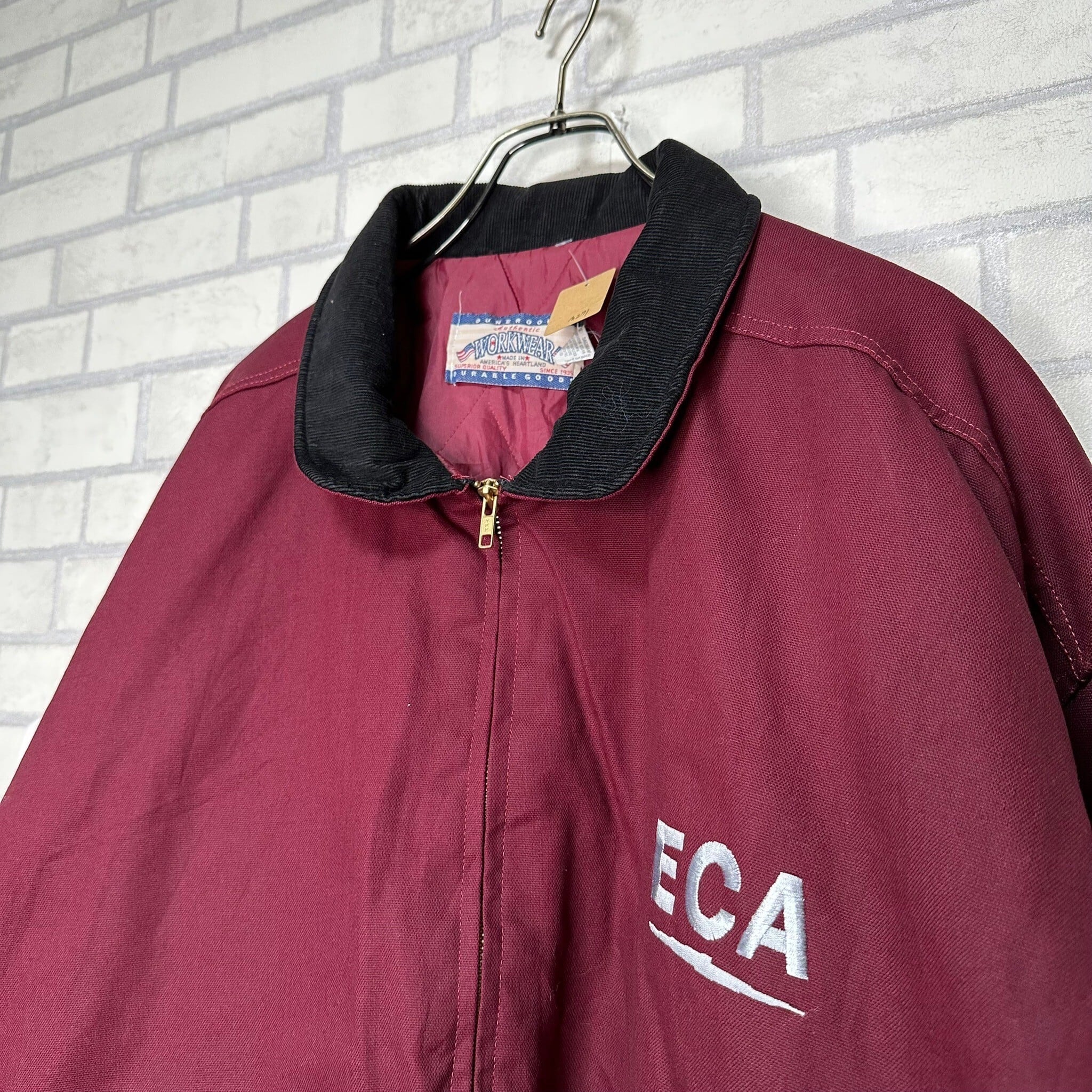 【Made in USA】WORK WEAR ダックジャケット XL 刺繍 | 古着屋OLDGREEN