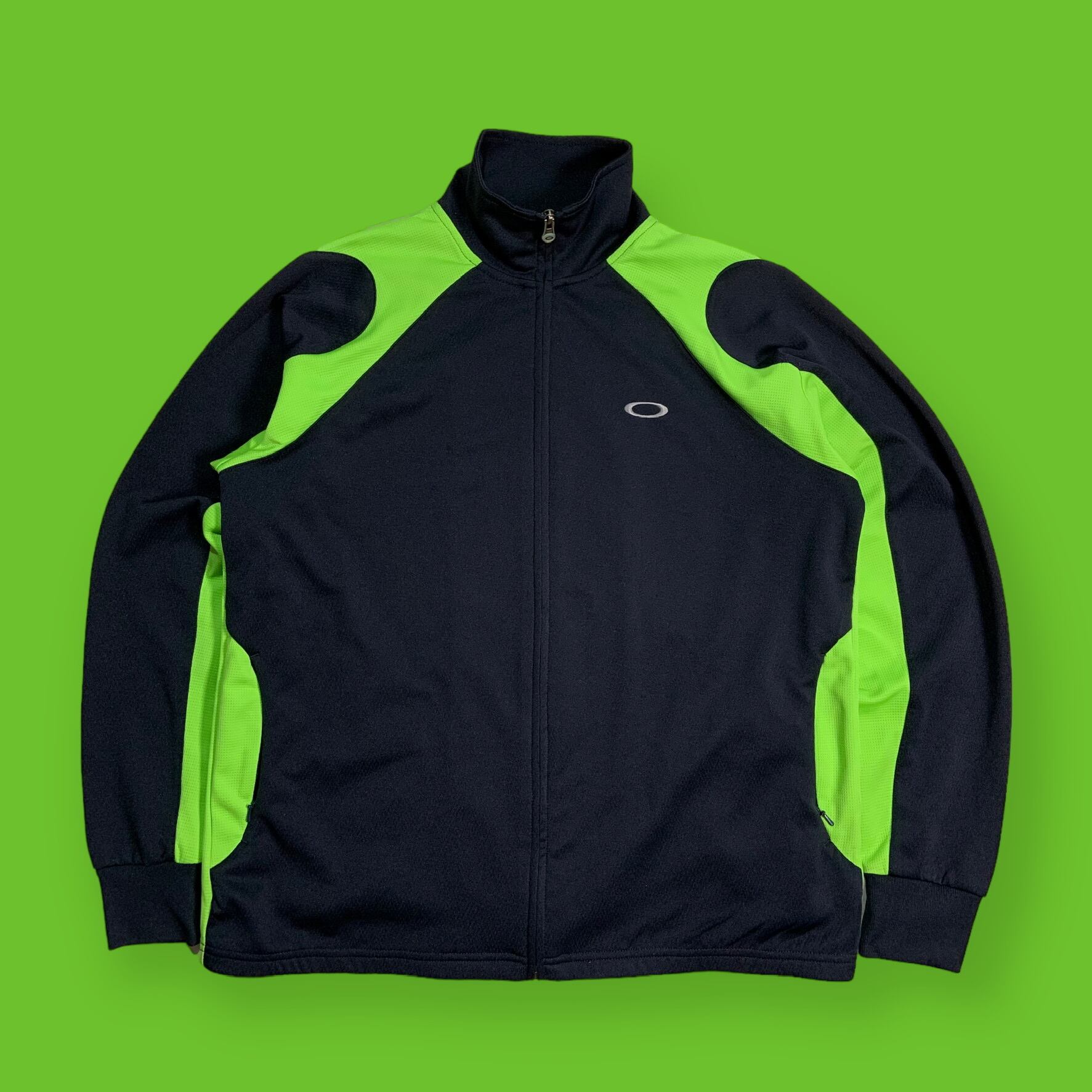 00s OAKLEY 2tone technical design track jacket | Pay ID