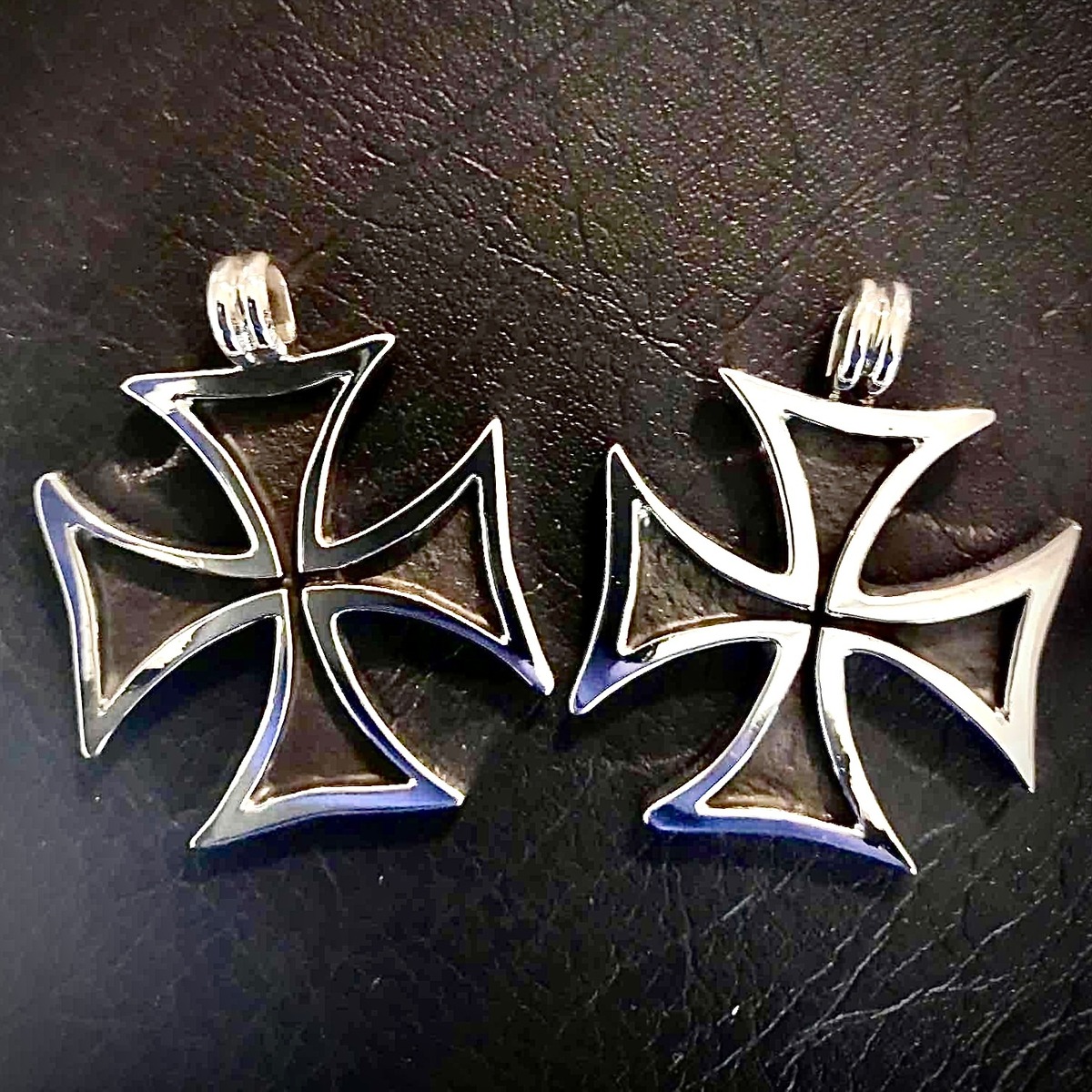 Navajo Ingot silver Iron Cross Pendant（B） | Heimer’s