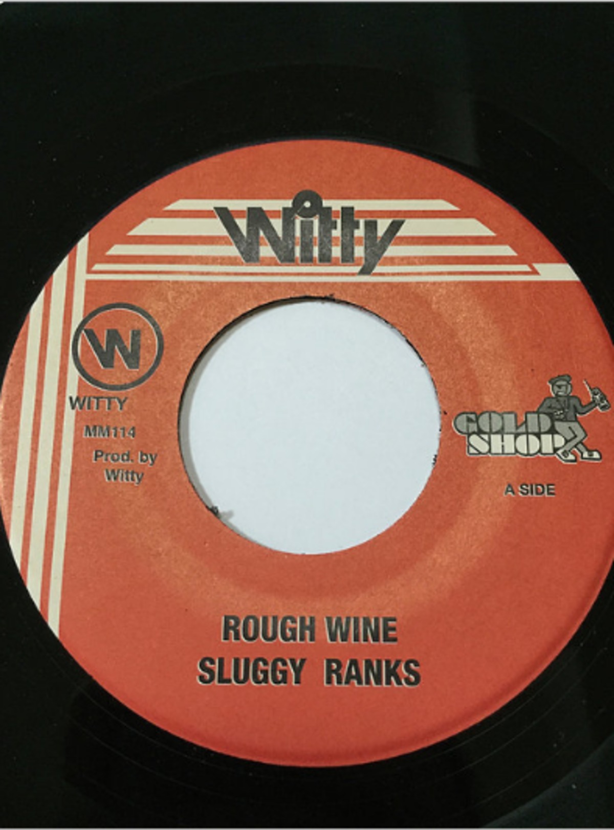 Sluggy Ranks（スラギーランクス） - Rough Wine 【7'】 | Jamaican Soul