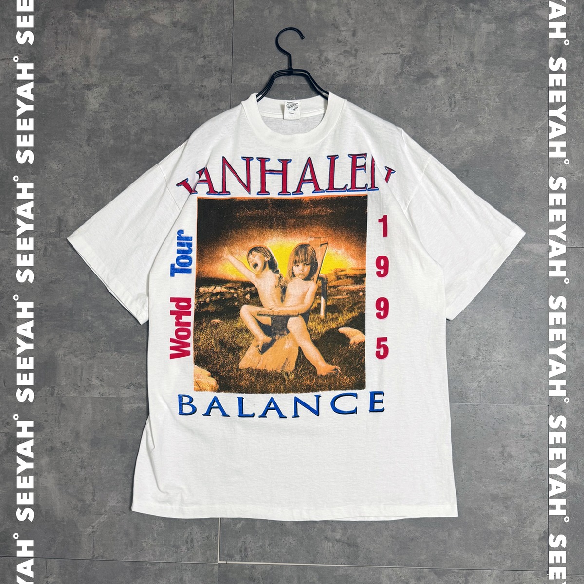 VAN HALEN_BALANCE TOUR 1995_HOLIZON TEEEZ_XL | SEEYAH