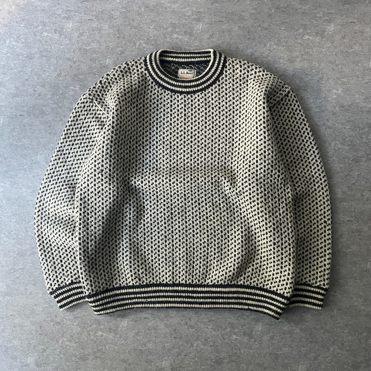 80's L.L. Bean Birdseye knit | Pheasant