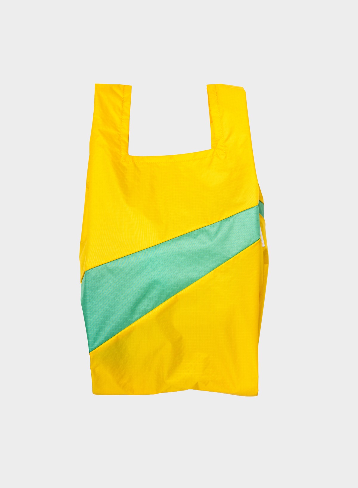 SUSAN BIJL ショッピングバッグ (M) Sunflower & Holly Green | Kiki Coffee