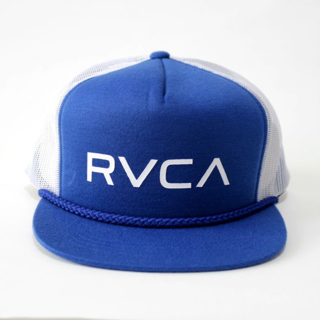 【30％OFF】RVCA【ルーカ】LOGO MESH CAP メッシュキャップ 帽子 ストレート ロゴ ブラック 黒 ブルー 青 ホワイト 白 ...