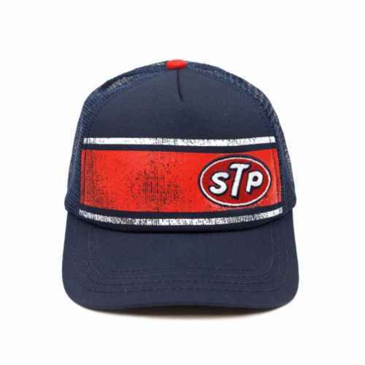 STP Distressed Trucker Hat ロゴ ハット Cap アメリカ アメ車 アメリカン キャップ メッシュキャップ ...
