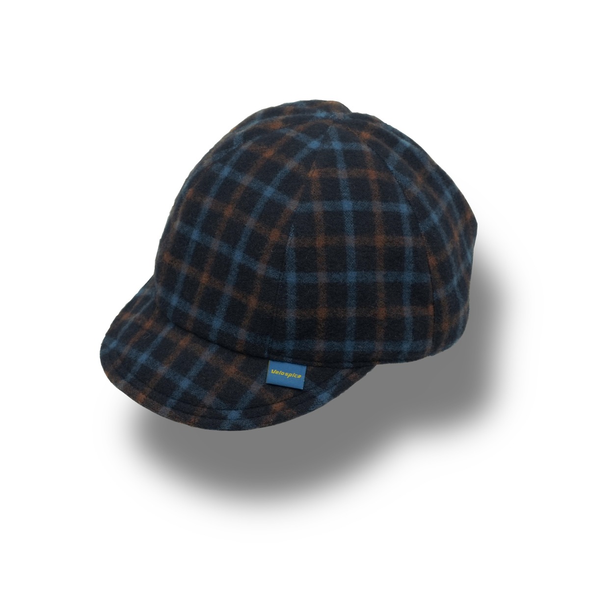 Winter Cap col. Checked Navy | hyperion