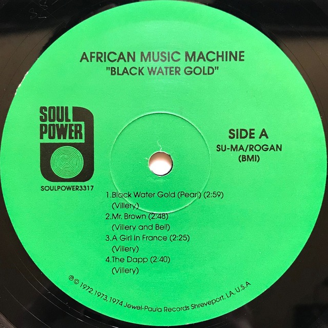 【Used / LP】 AFRICAN MUSIC MACHINE / Black Water Gold | AgriTribeMusic ...
