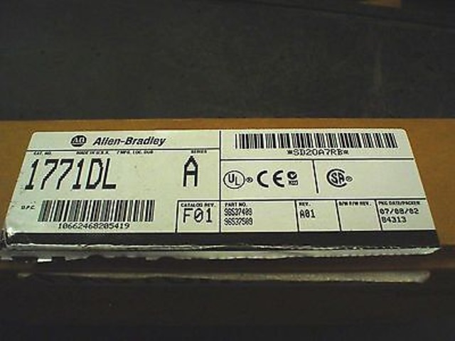 1771-DL Allen Bradley Encoder Input Module Series A Rev F01 1771DL NEW ...