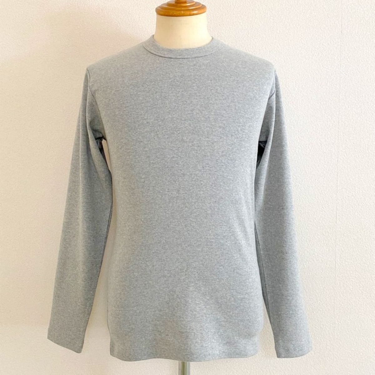 High Tension Stretch Crew Neck Cut & Sewn Top Gray | 武蔵小杉のセレクトショップ【ナクール ...