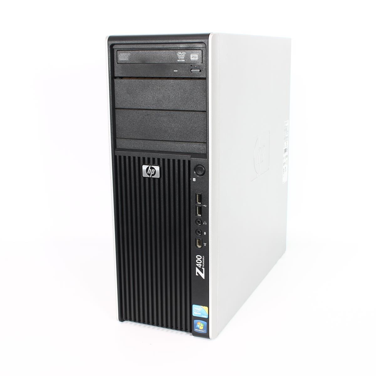 HP｜Z400 Workstation｜Xeon W3690/12GB/HDDなし/DVD/Quadro 600/Win7P64bitキー付 ...
