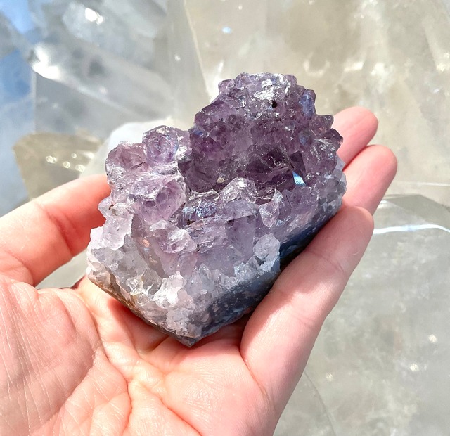 神秘的な光を放つ！アメジストクラスター 003 | AMERI 自由が丘店 天然石・パワーストーン・ペンデュラム