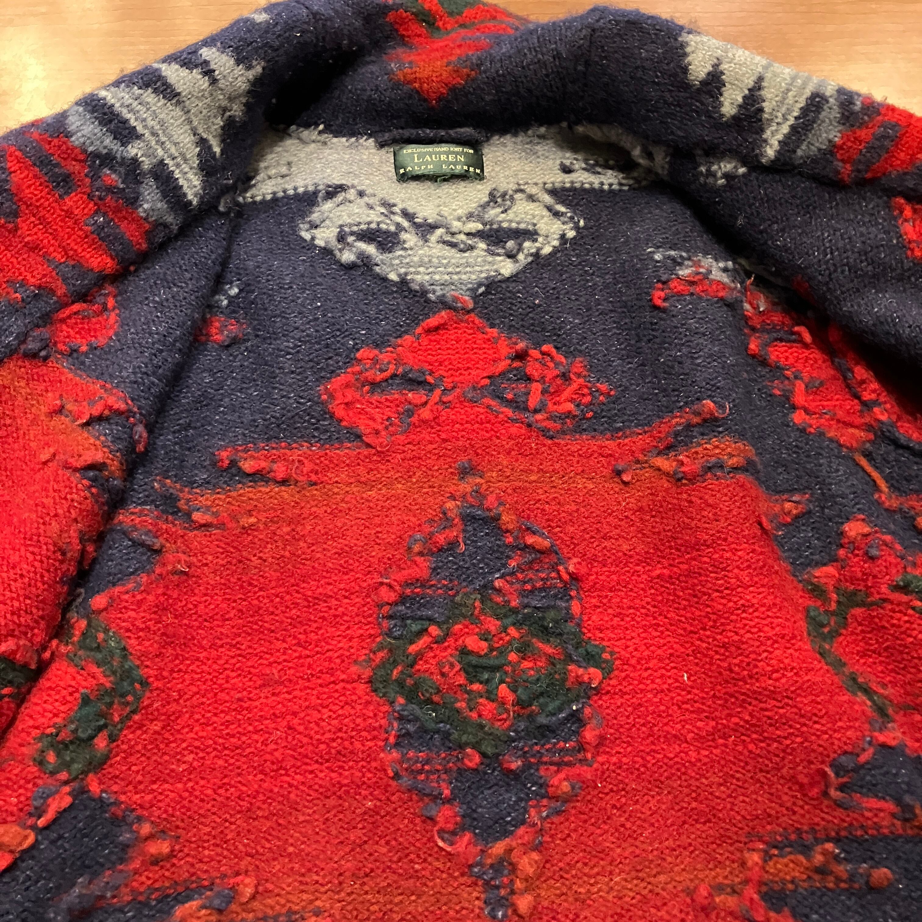 LAUREN RALPH LAUREN NATIVE WOOL SHAWL GOWN | safarionline