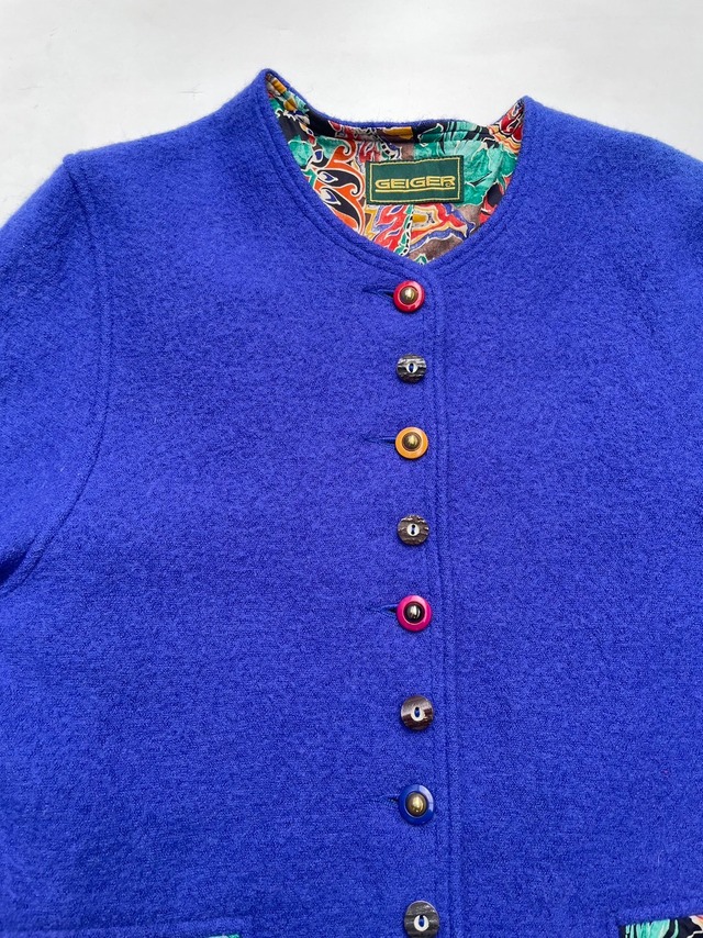old “GEIGER” boiled wool jacket | LEYLINE CLOTHING