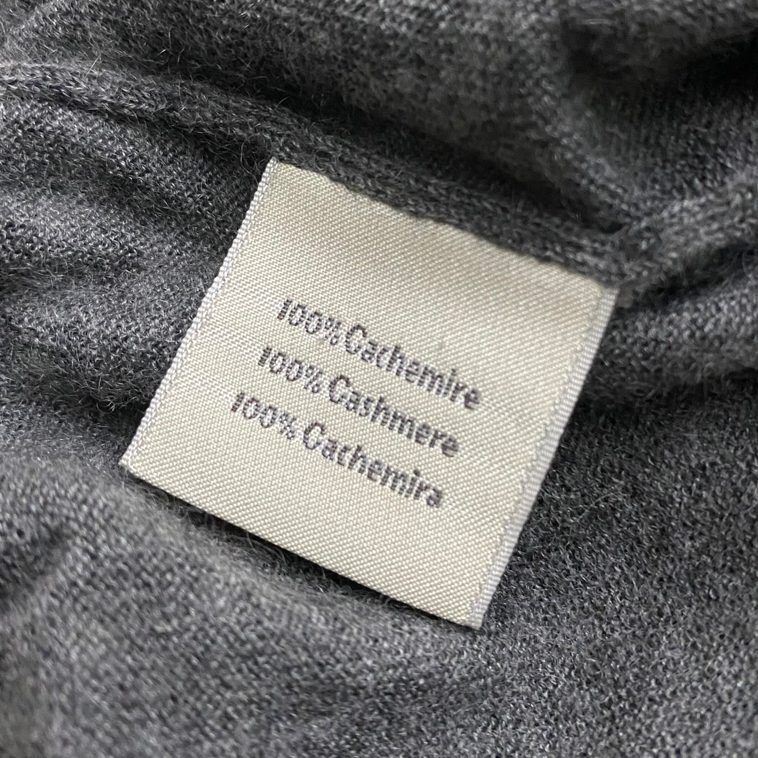 HERMES fake layered cashmere turtleneck sweater | NOIR ONLINE