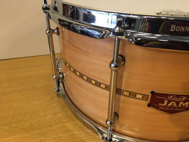 BONNEY DRUM JAPAN "JAM" SNARE 14 × 7 艶ありナチュラル | DRUM SHOP ACT