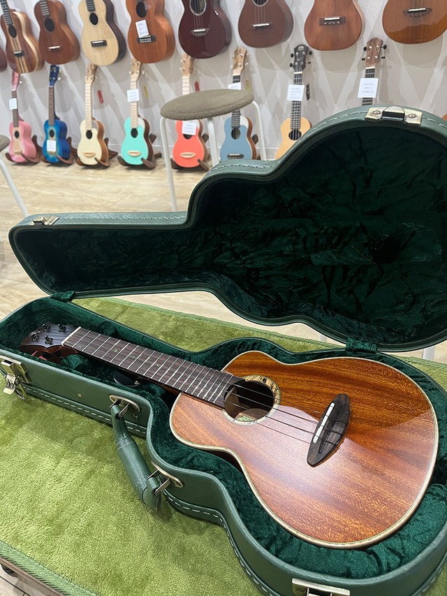 a Nue Nue UC110 Green Bird コンサート グリーンバード | ウクレレショップ サニーサイド