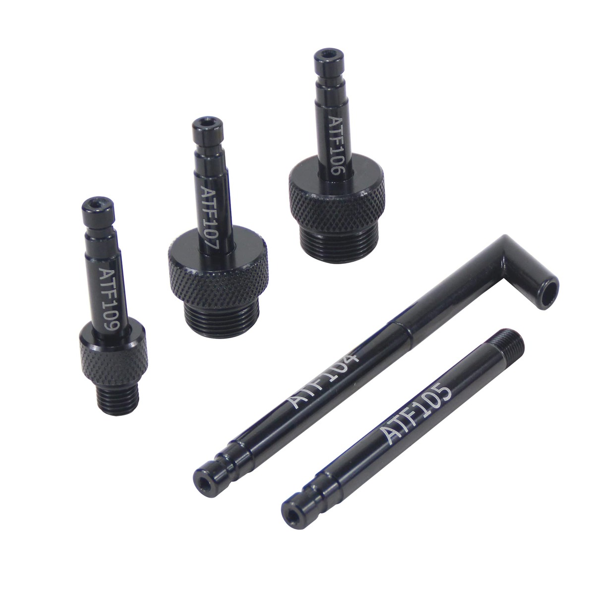 5PCS ATFアダプターセット自動トランスミッション流体充填フィラーアダプター交換用ツールVW Audi 09G 01J 722.9 CVT ...